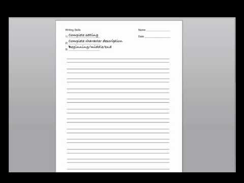 3. How To Write In Fourth Grade- Write about a memorable event with a friend.