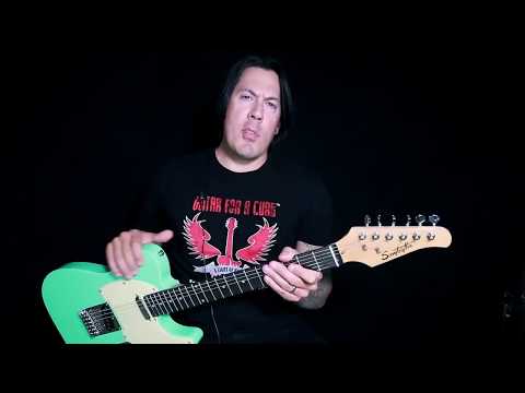 Sawtooth ET Series Electric Guitar Surf Green w/ Aged White | Reverb