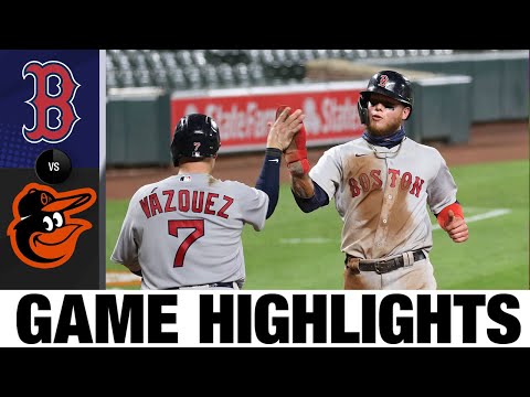 Rafael Devers homers in Red Sox's 8-5 win | Red Sox-Orioles Game Highlights 8/21/20
