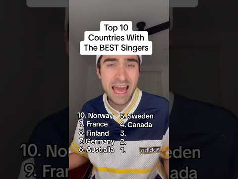 Top 10 Countries With The Best Singers