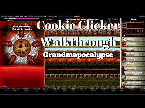 Cookie Clicker Walkthrough #2: The Grandmapocalypse
