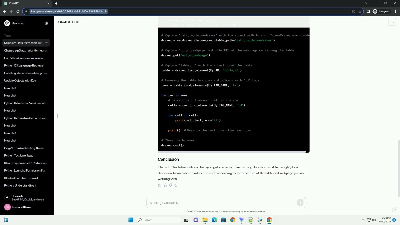 python selenium get data from table