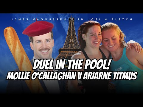 James Magnussen on Ariarne Titmus & her rivalries with Katie Ledecky & Mollie O'Callaghan  #Olympics