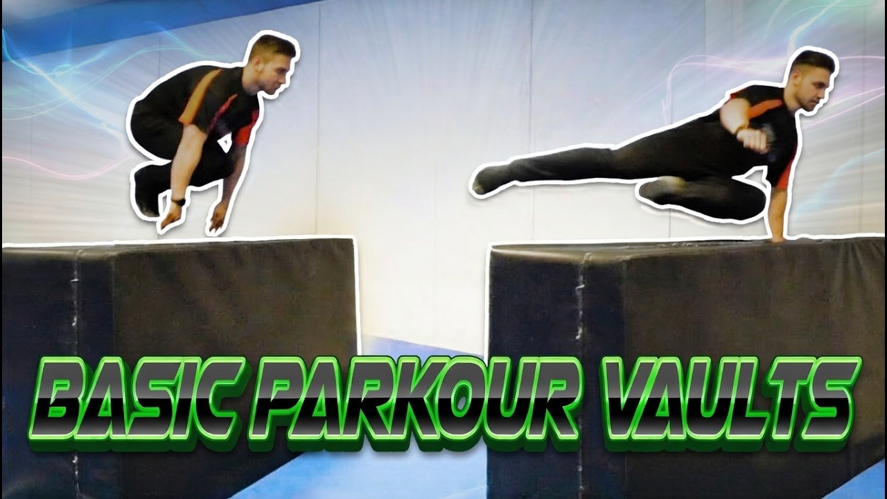 Parkour Basic Vaults Tutorial (Kong, Speed, Dash, Reverse, etc) | Fraser Malik How to
