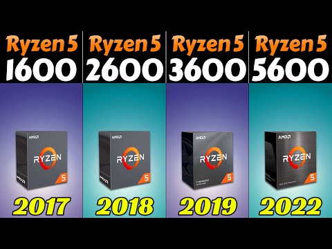 R5 1600 vs R5 2600 vs R5 3600 vs R5 5600 | How Much Performance improvement?