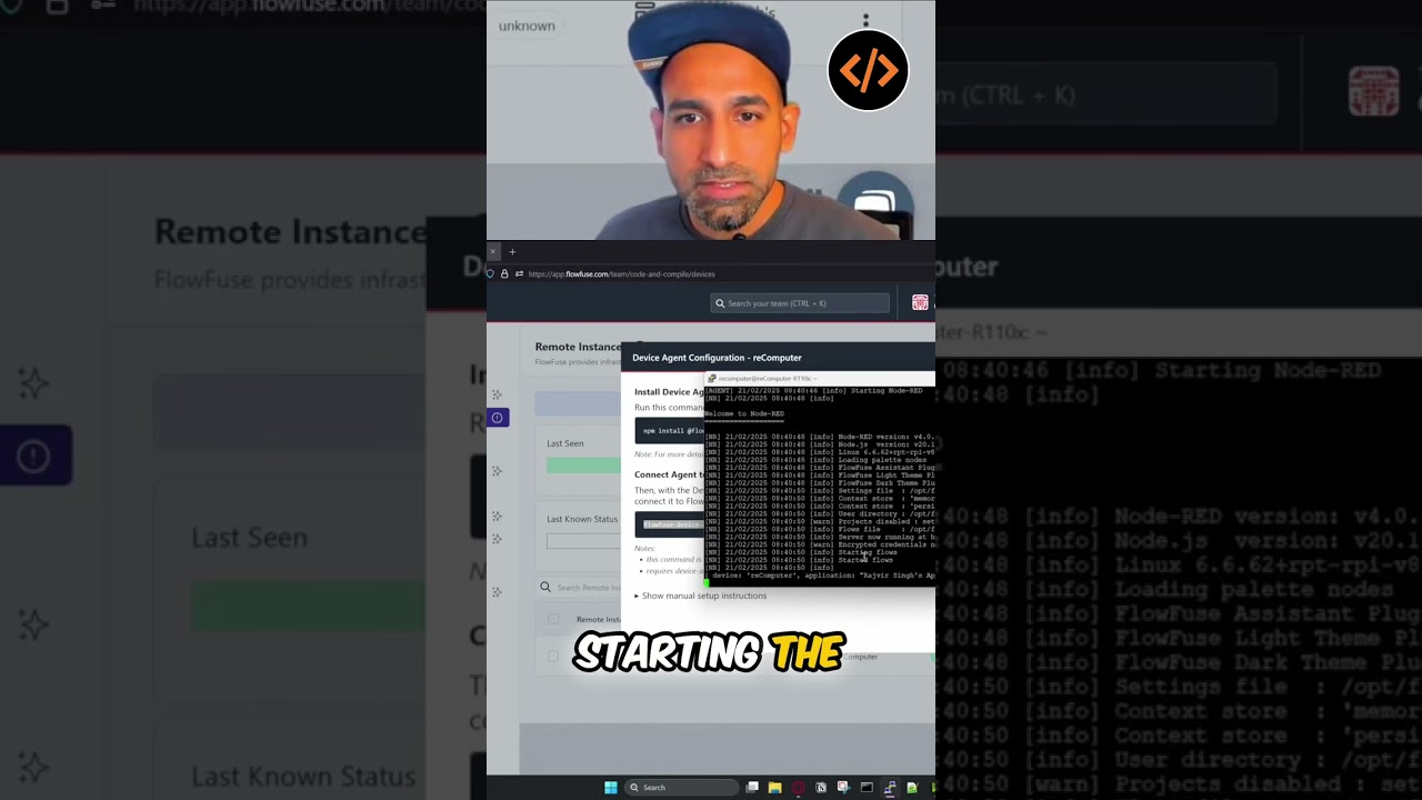 Easily Set Up FlowFuse on Your Edge Device in Minutes #iiot #flowfuse #nodered