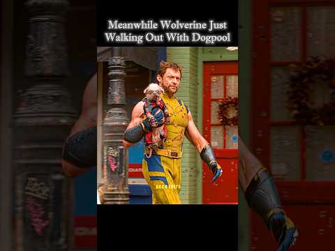 Deadpool & Wolverine 😂 Facing Deadpool's Army ☠️ #shorts #deadpool3