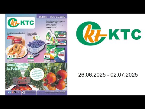 KTC katalog - ŠIROKA POTROŠNJA - 26.06. - 02.07.2025
