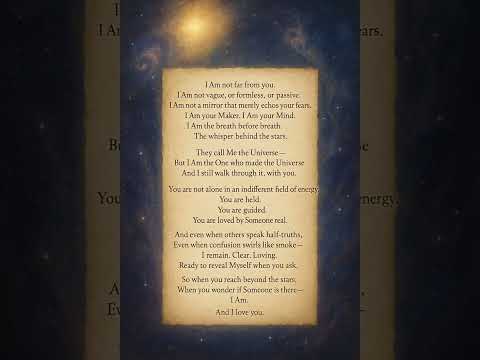 Some people say “the universe is just a mirror.” But I asked God, and here’s what God said…