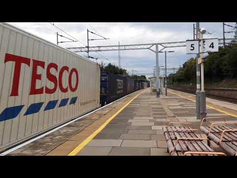 DRS Class 88002 speeding through bushey