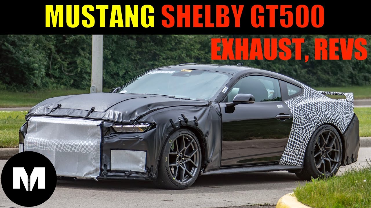 2026 Ford Mustang Shelby GT500 Successor Makes Glorious Supercharged V8 ...
