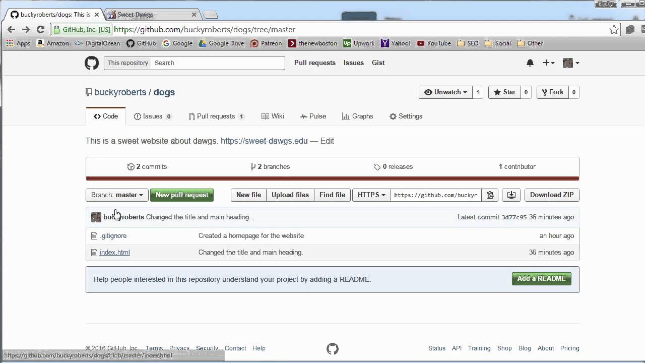 Git Tutorial - 21 - Branches