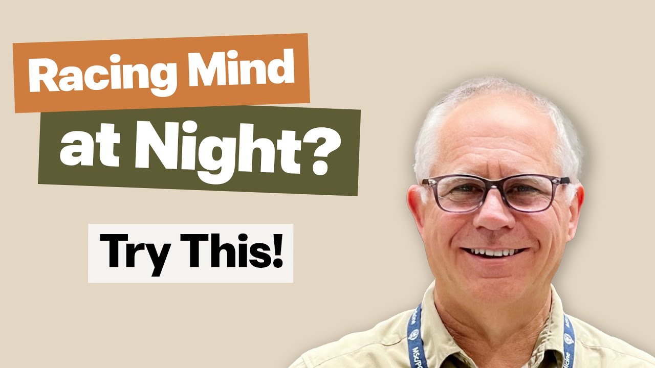 Oxford Sleep Expert's Secret Word Technique to Stop Racing Thoughts (Try This Tonight)