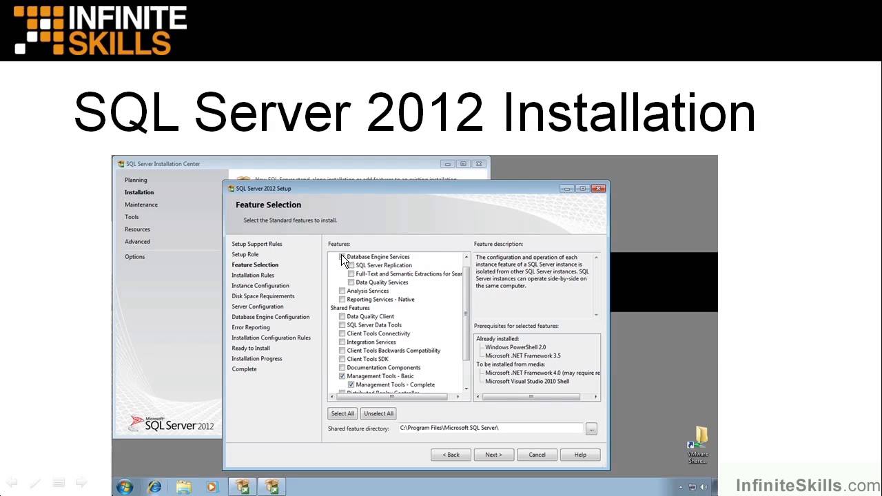 Microsoft SQL Server Exam 70-461 Tutorial | SQL Server 2012 Installation