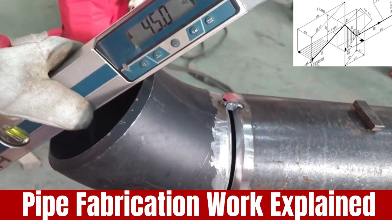 Pipe Spool Fabrication Step by Step | Real Workshop Practical Training