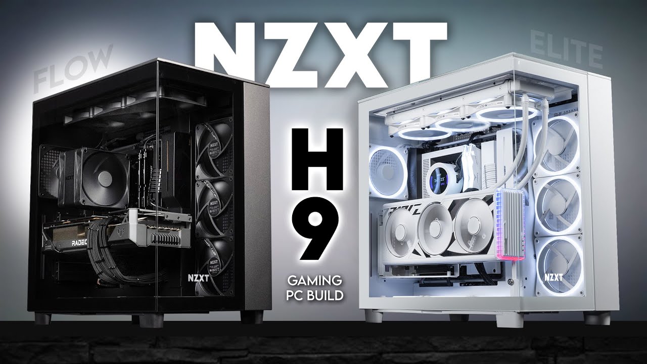 Vỏ máy tính NZXT H9 Elite White (CM-H91EW-01) (Mid Tower/Màu Trắng)