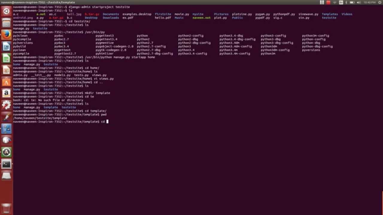 Django python web development framework tutorial 3 - How to render template html page