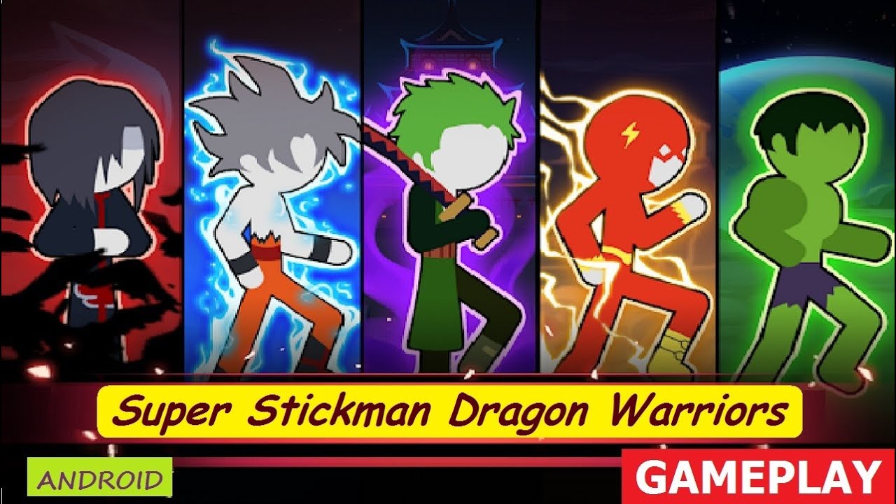 SUPER STICKMAN DRAGON WARRIORS / NEW UPDATE FULL ACTION  / ANDROID GAMEPLAY #game #android #action