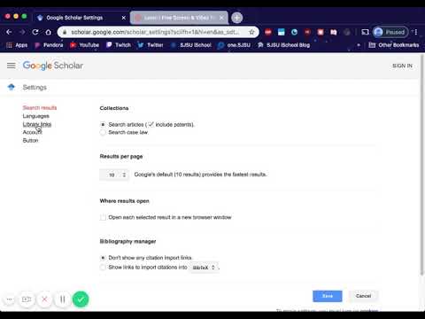 How To: Link Your School Library with Google Scholar
