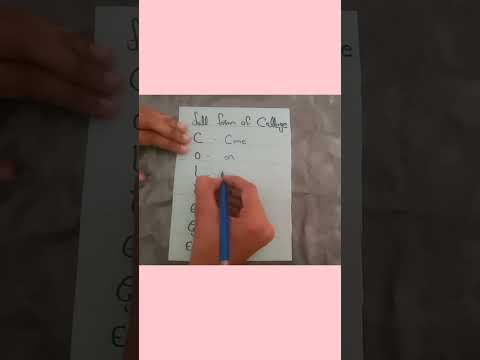 full form of College 🧡 #viral #trending #shorts video