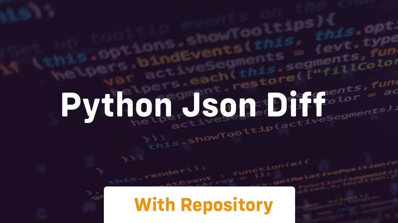 python json diff