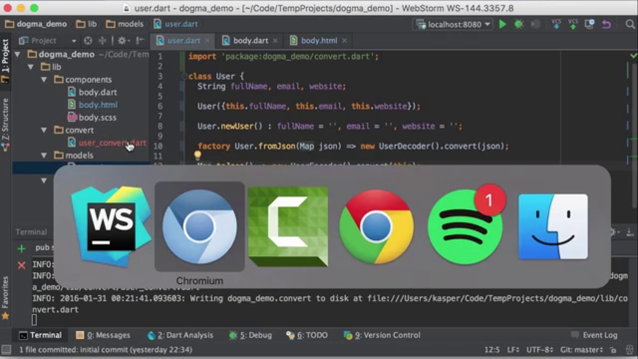 Dart Tips: Json encoding and decoding with Dogma