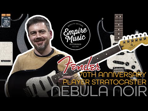 Fender 70th Anniversary Player Stratocaster - Nebula Noir - EMPIRE MUSIC