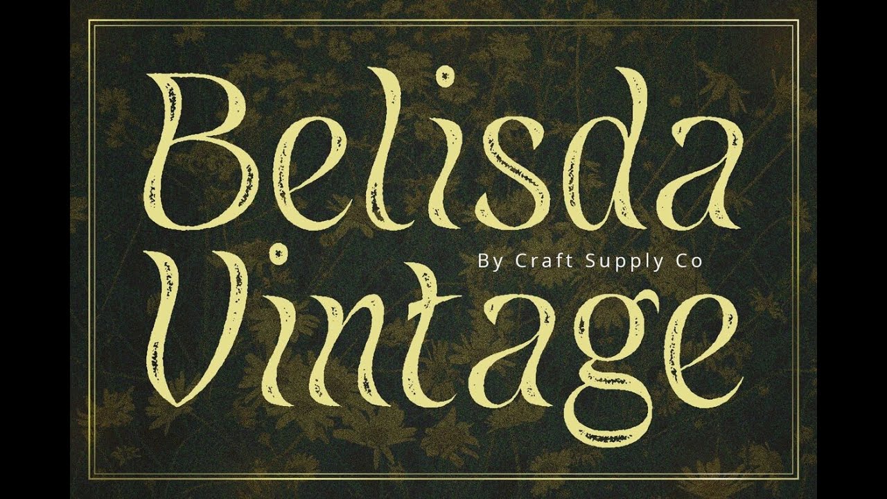 Belisda Vintage Font Download