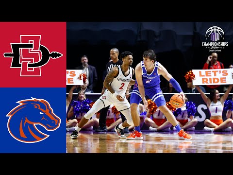 Boise State vs San Diego State 2025 Basketball Highlights | Mountain West Tournament |