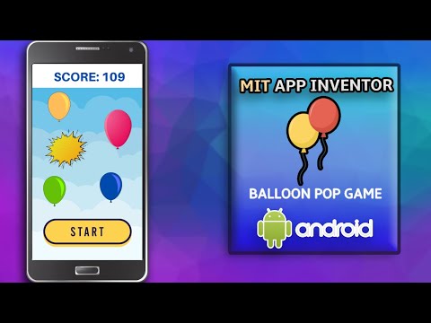 Create a Balloon Pop Game in MIT App Inventor 2 || Image Sprite Component || MIT App Inventor Game