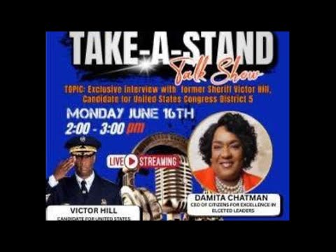 WCEG Media Enterprise Take A Stand host Damita Chatman.