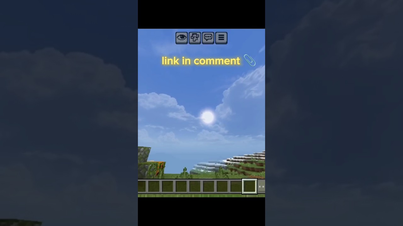 you need a cinematic sky so try this (hyper realistic sky ) texture pack