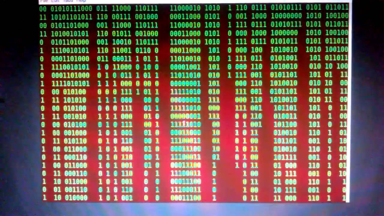 Python Matrix Terminal - The Matrix Movie Screen