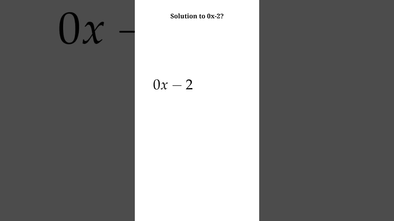 Solution to 0x-2