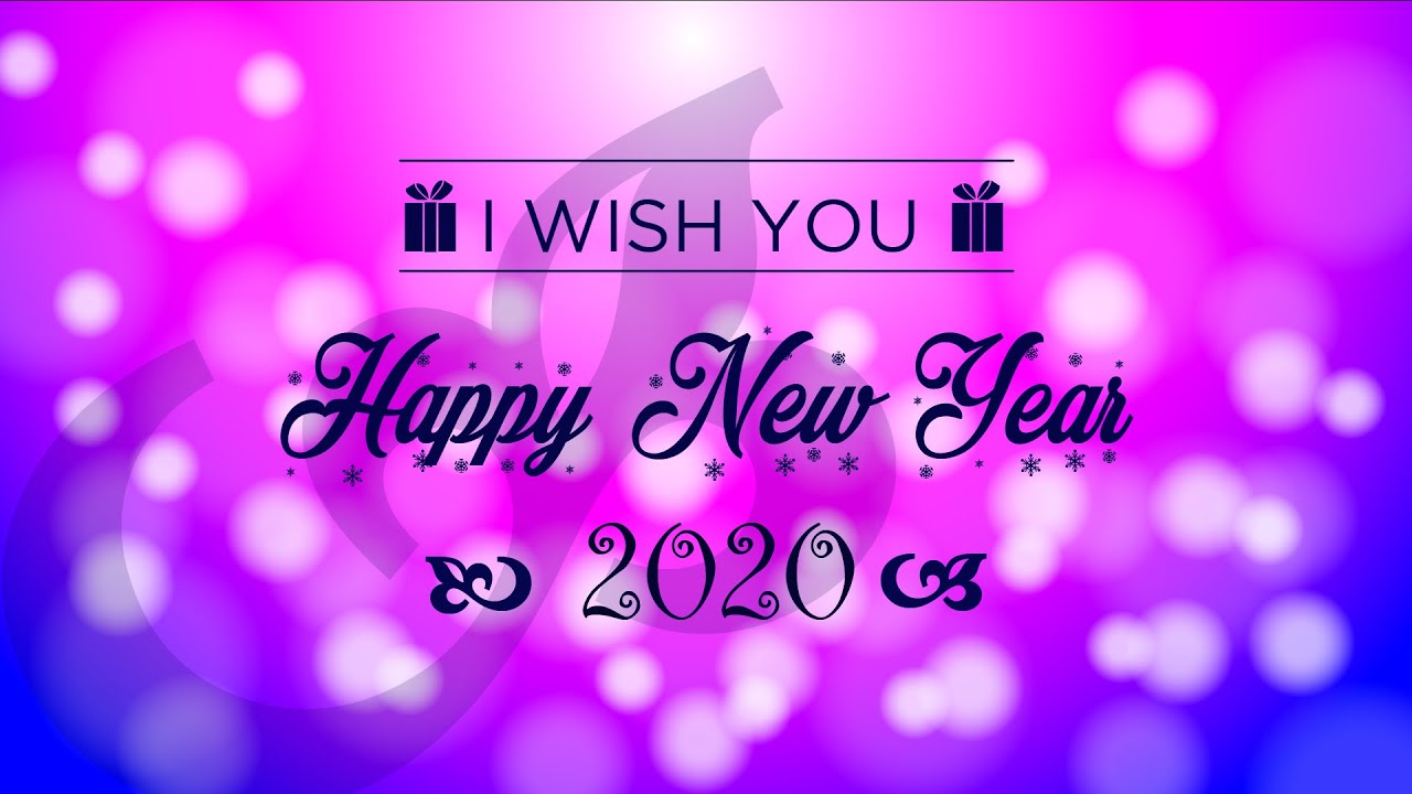 Happy New Year Poster With Bokeh Background in Illustrator | Adobe Illustrator tutorial |