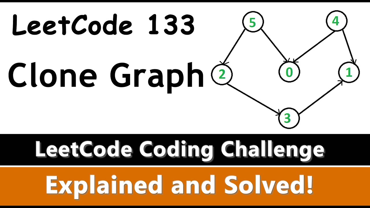 LeetCode 133 - Clone Graph Explained and Solved in Python