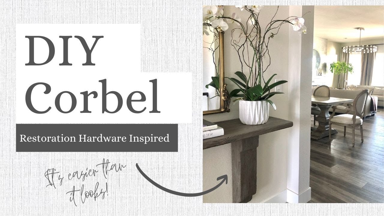 DIY RH Inspired Corbels