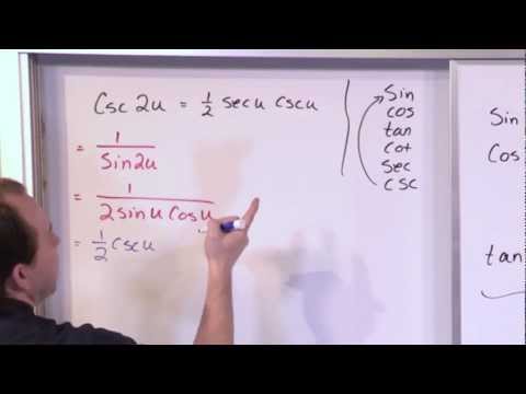 Double Angle Identities in Trigonometry