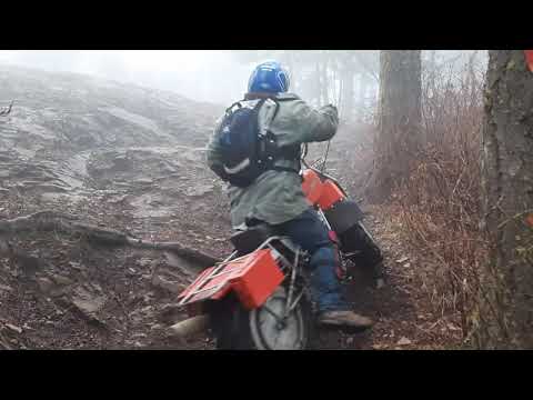 Rokon 2 wd trail bike action! aka the mtn goat