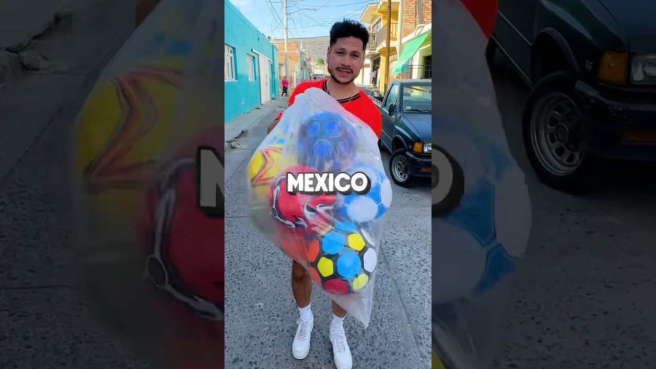 I gave away $500 of free soccer balls ⚽️