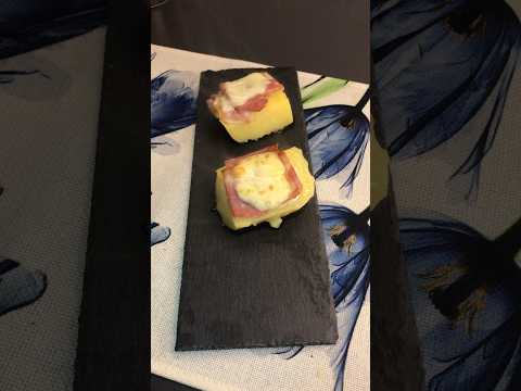 Quadratini di polenta con Pancetta e Formaggio,L’antipasto perfetto per una serata invernale