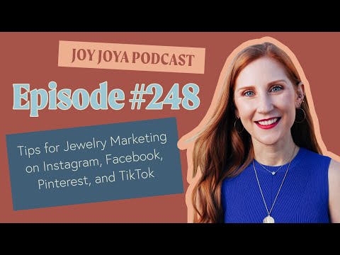 Tips for Jewelry Marketing on Instagram, Facebook, Pinterest, and TikTok