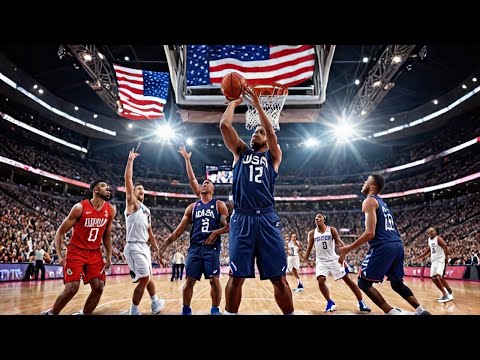 USA Basketball Team's Journey to the 2024 Olympics in Paris.