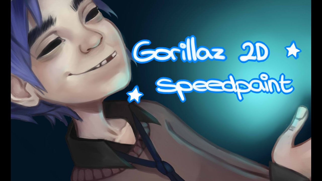 Gorillaz 2D - Speedpaint