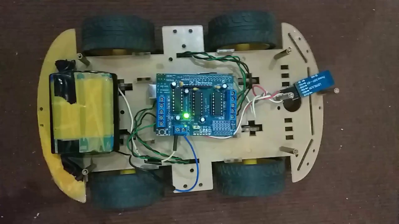 How to make voice controlled robot using Arduino and android application