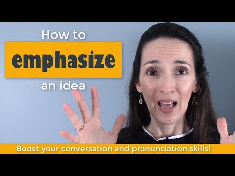 Conversation Skills: Emphasizing an Idea 🗣️📢Learn 3 Expressions!