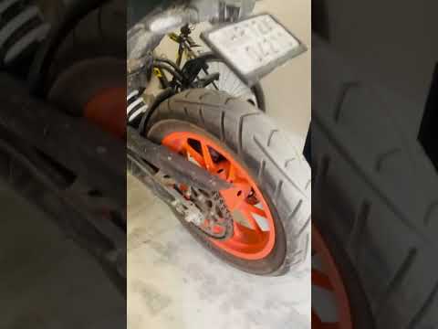 Metzeler TOURANCE NEXT 150/70 R17 in KTM Duke 250 | Tyre Modifications