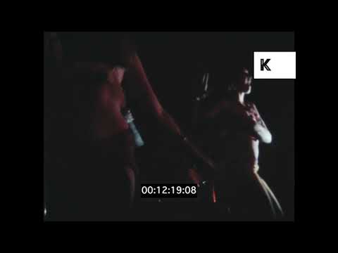 1960s Los Angeles, Hippies Dancing, Flashing Lights, Nightclub