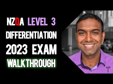 NCEA Level 3 Differentiation 2023 NZQA Exam - Worked Answers