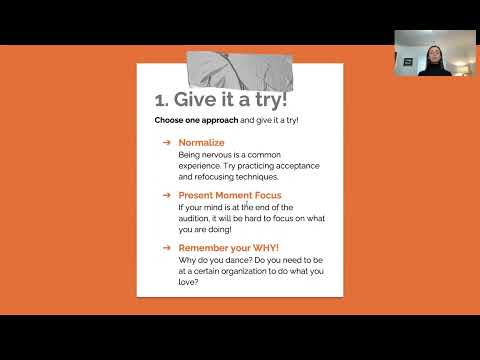 Performance Psychology for Dancers: Audition Season